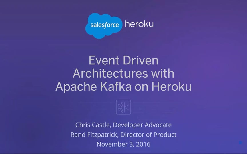 Salesforce Heroku Kafka Salesforce